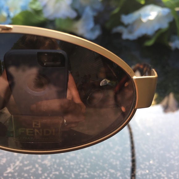 Fendi | Accessories | Fendi Sunglasses Gold Frames | Poshmark